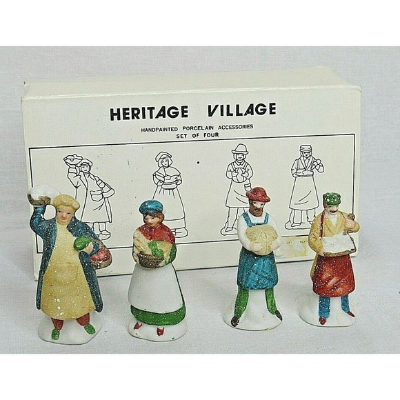 Department 56 | Holiday | Vintage Dept 56 Heritage Village Shopkeepers ...